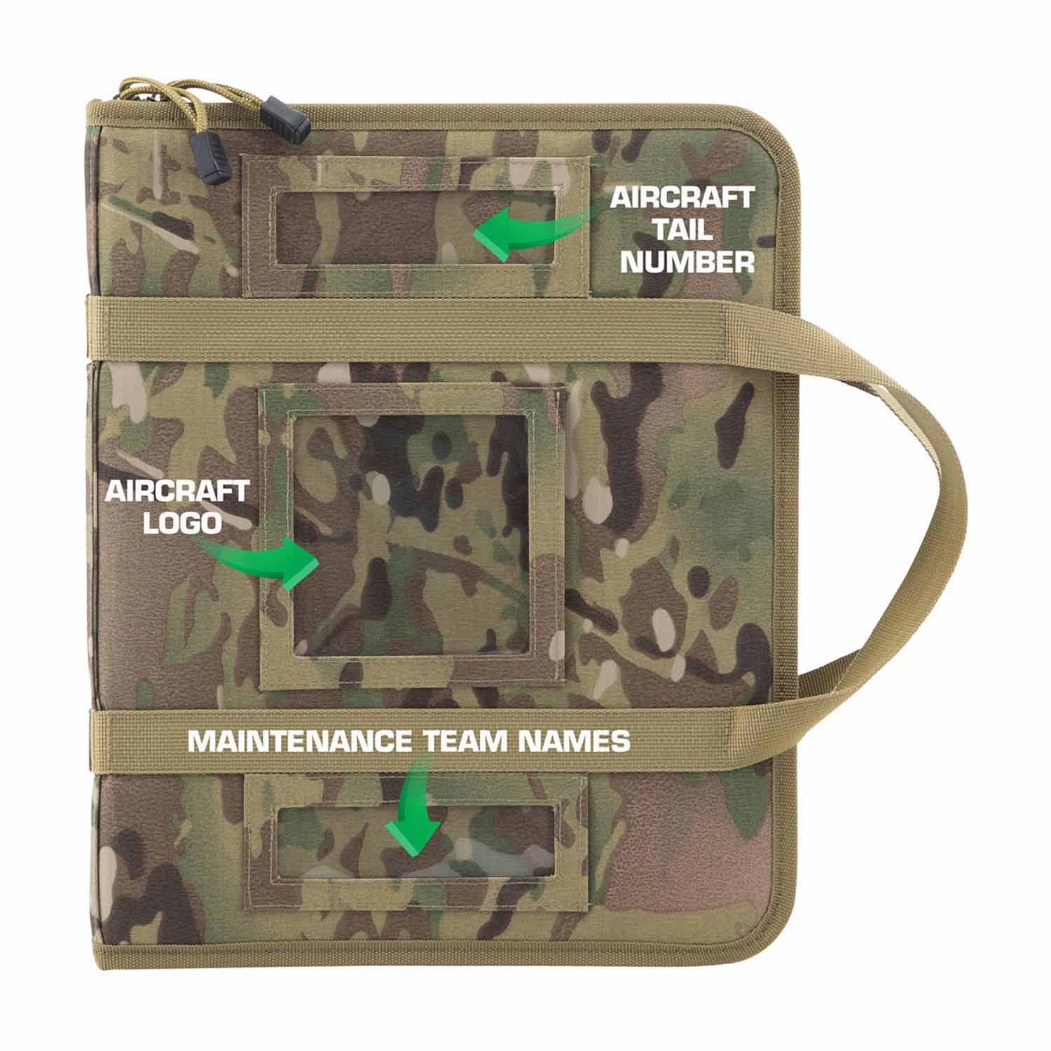 Mercury Tactical Gear Military Aircraft Forms Binder | US Pa