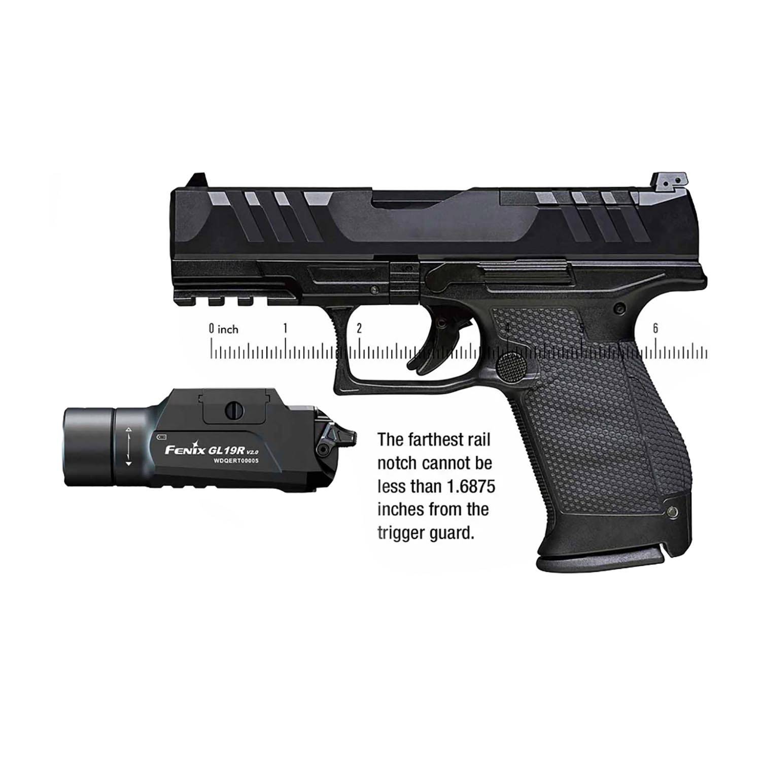 Fenix. GL19R V2.0 Tactical Weapon Light | US Patriot
