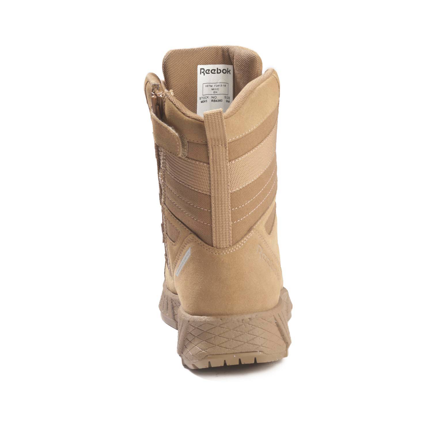 Reebok Floatride Energy 8" Tactical Boot w/ Side Zip & Compo