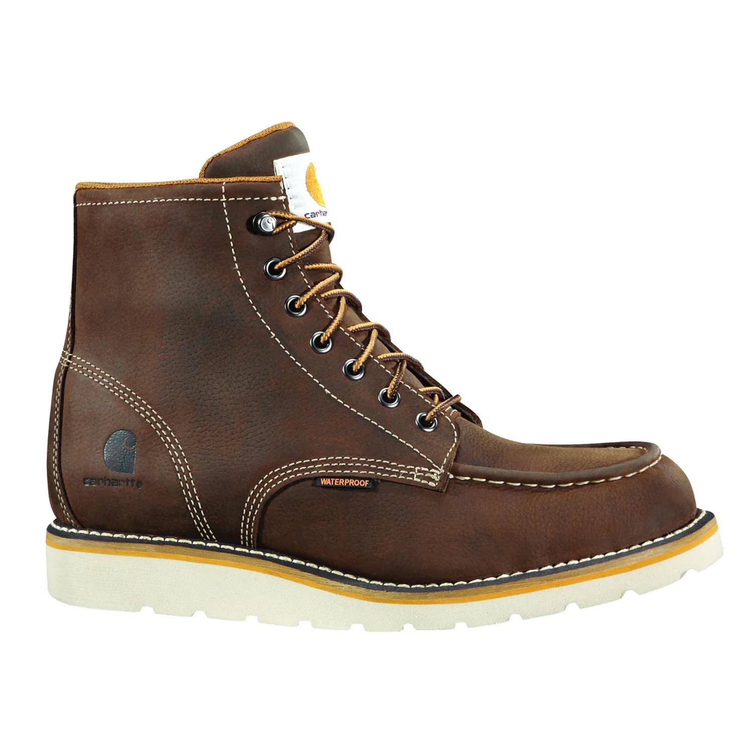 Carhartt 6" Waterproof Moc Toe Wedge Boots | Galls