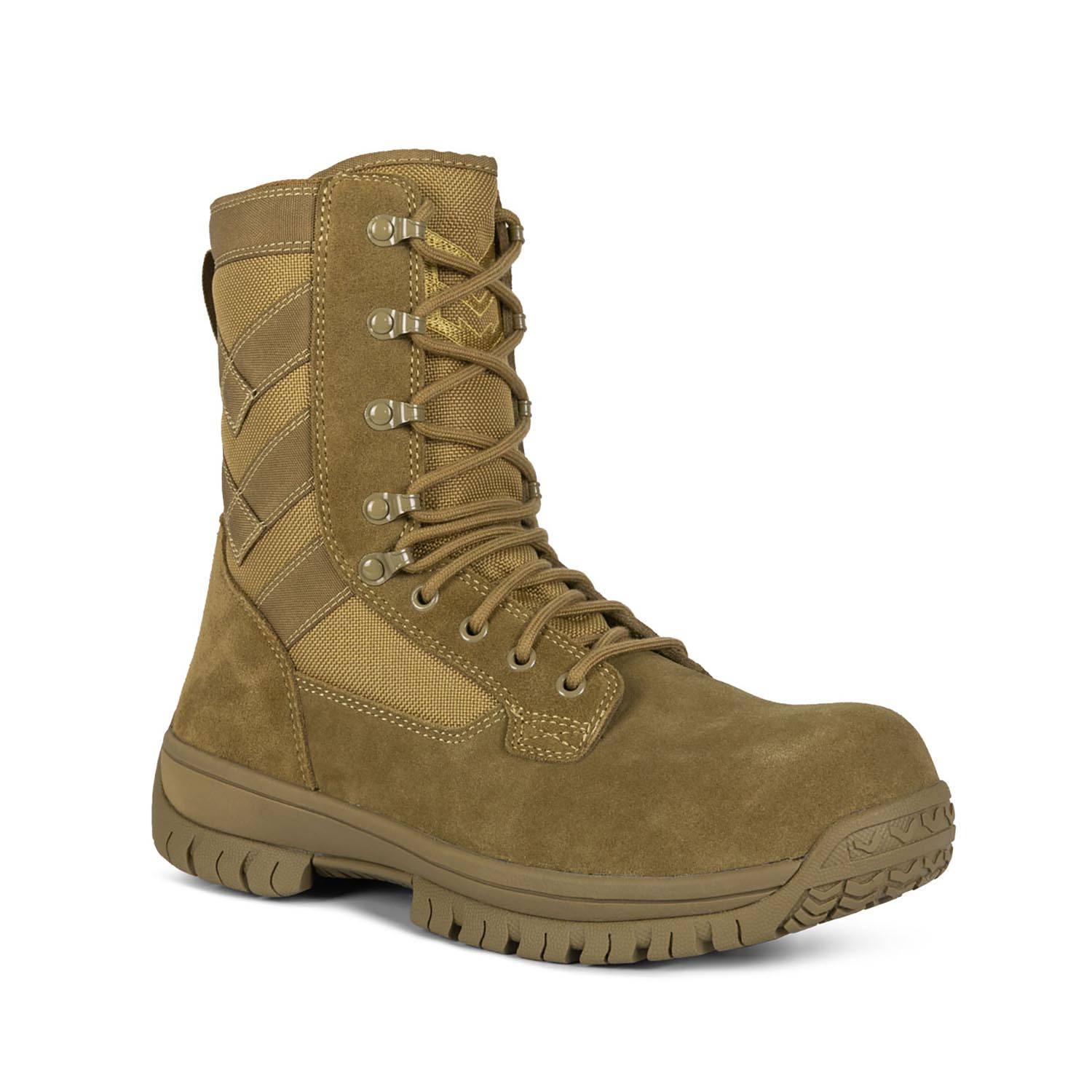 Mission Made Men's 8" Zip Comp Toe Boots | U.S. Patriot