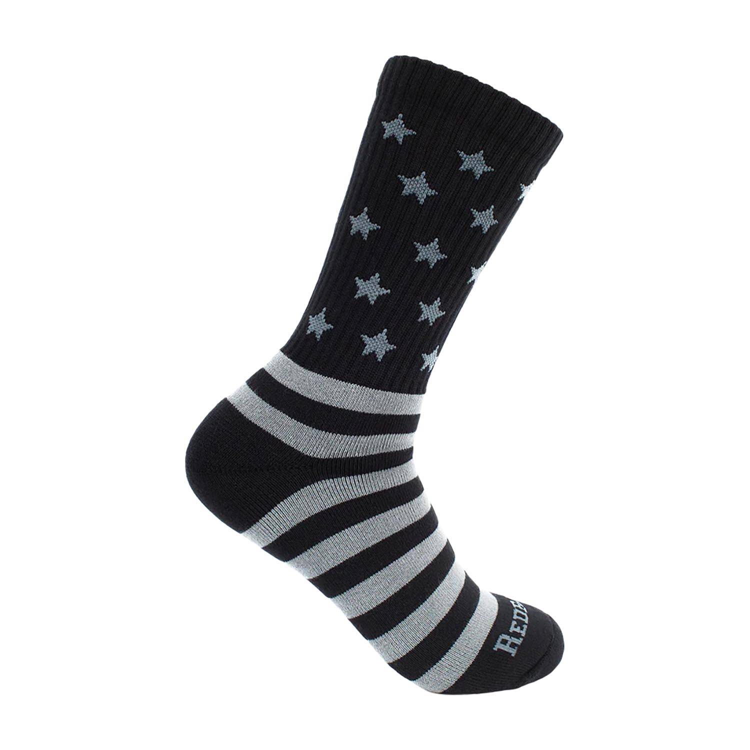 Redback Everyday Bamboo Crew Socks | U.S. Patriot