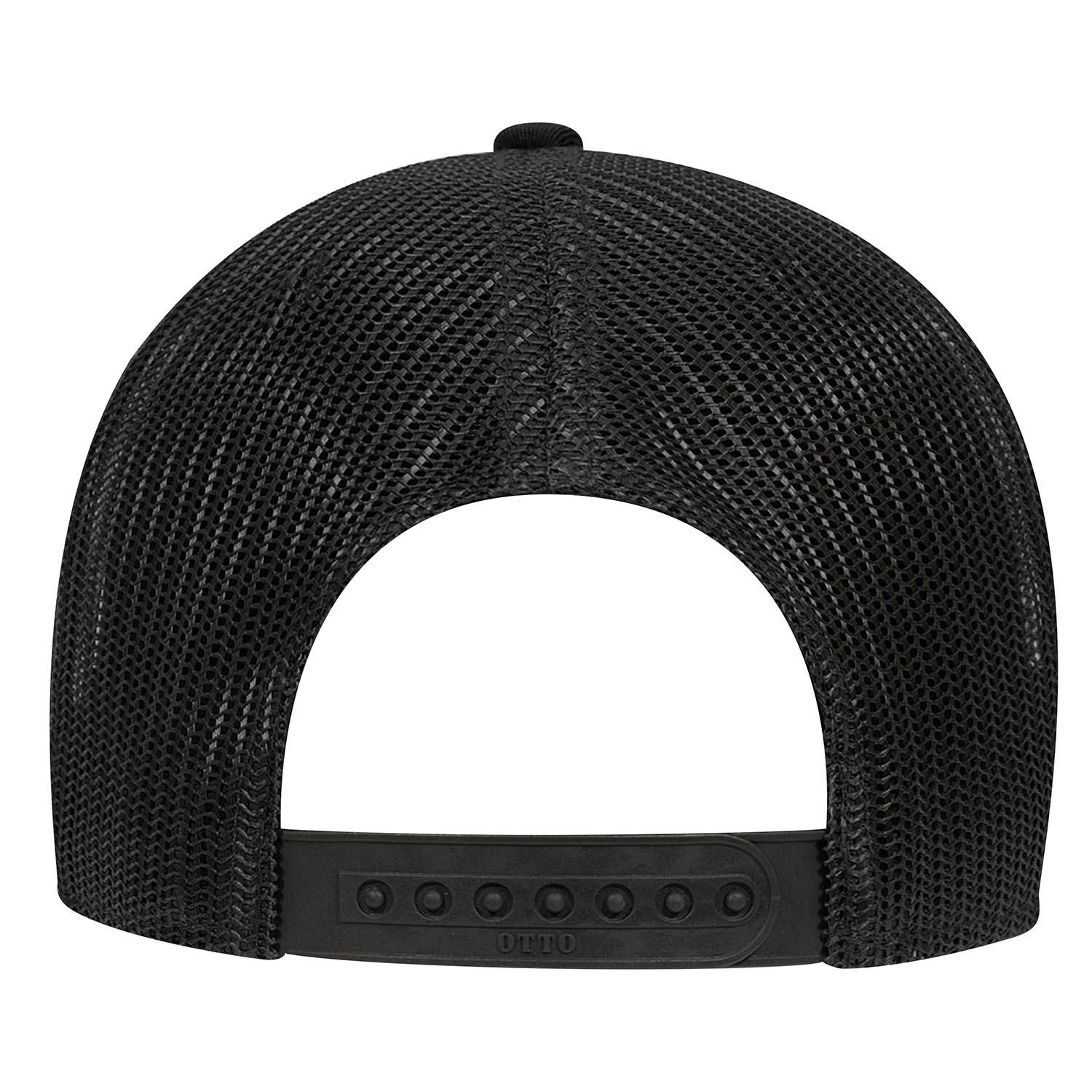 OTTO 6 Panel Low Profile Mesh Back Trucker Hat | US Patriot