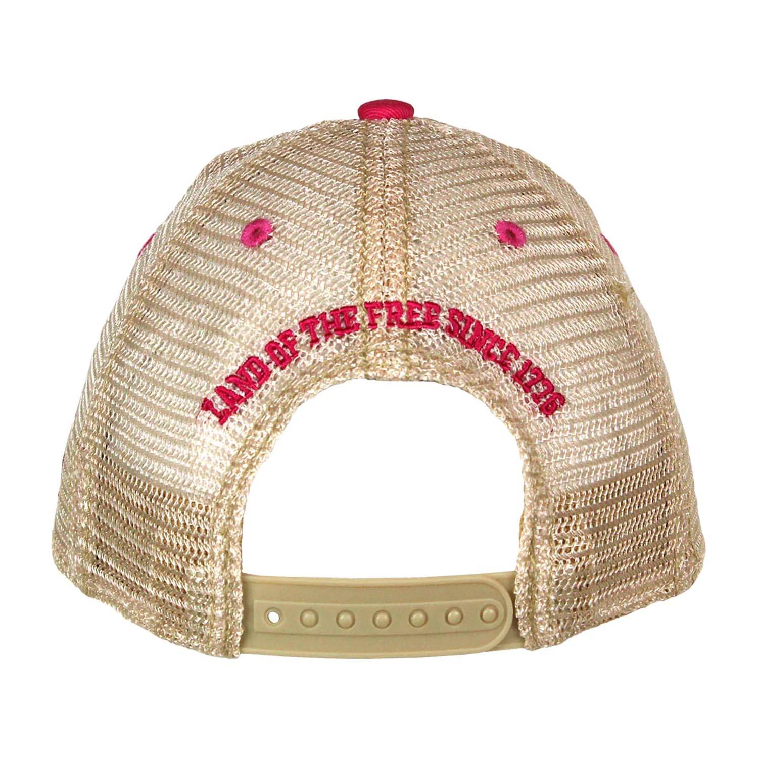 7.62 Design Women's Pink US Flag Vintage Hat | U.S. Patriot