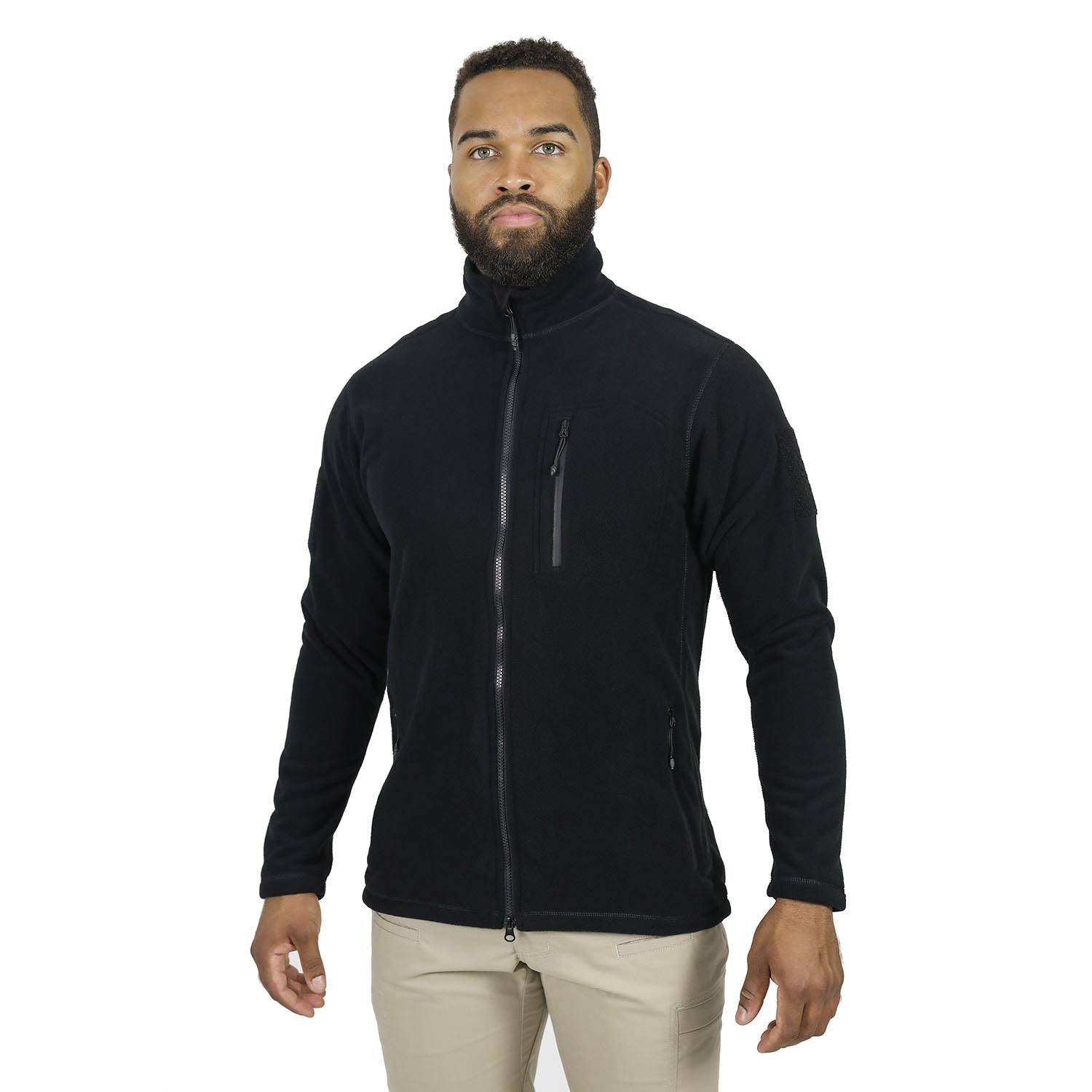 Mission Made Men's Full Zip Fleece Jacket | U.S. Patriot