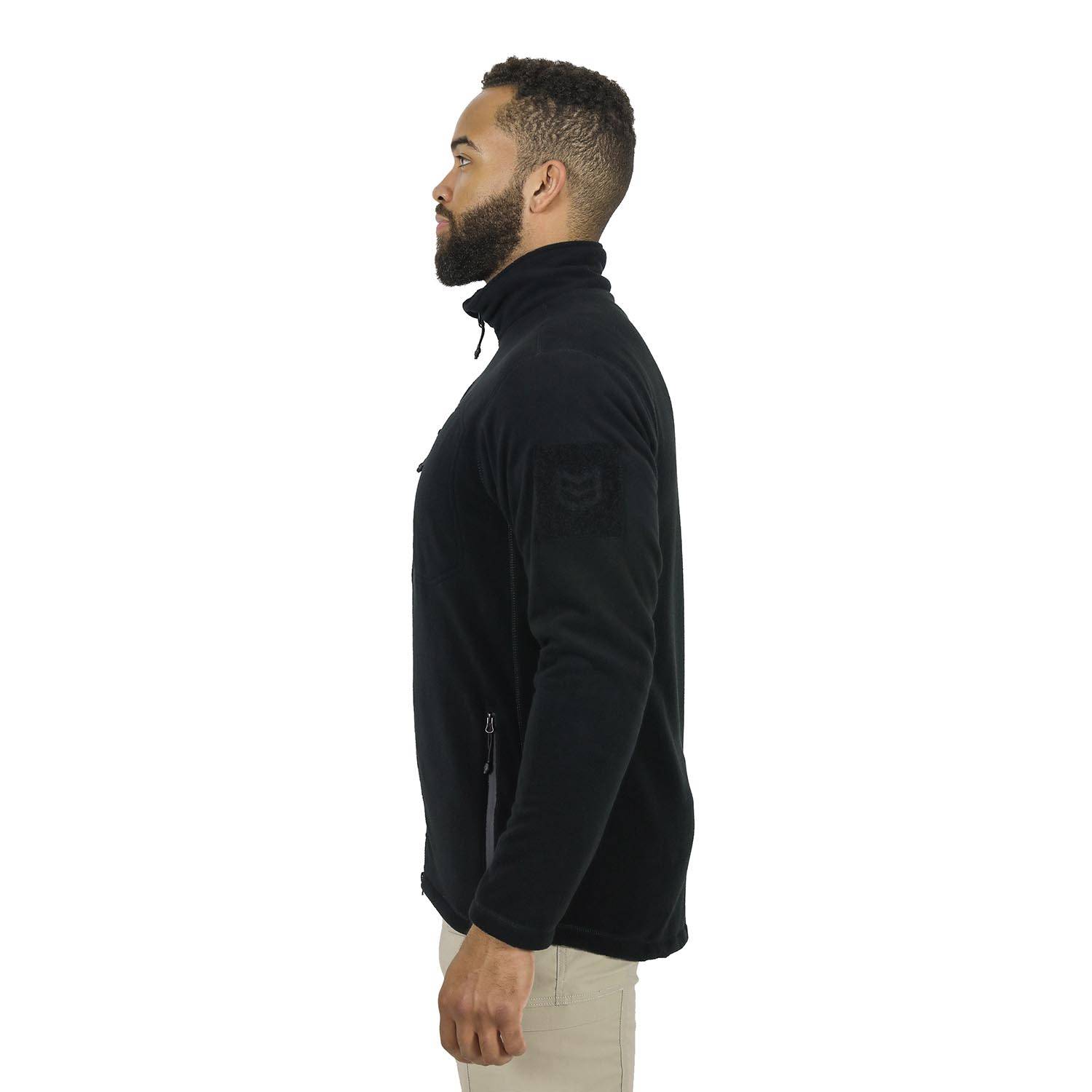 Mission Made Men's Full Zip Fleece Jacket | U.S. Patriot