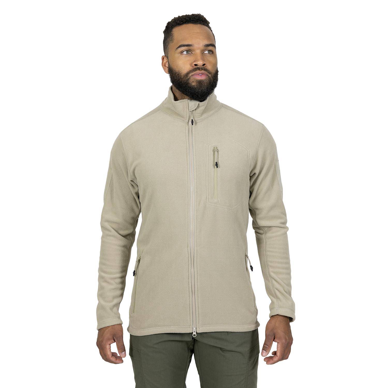 Mission Made Men's Full Zip Fleece Jacket | U.S. Patriot