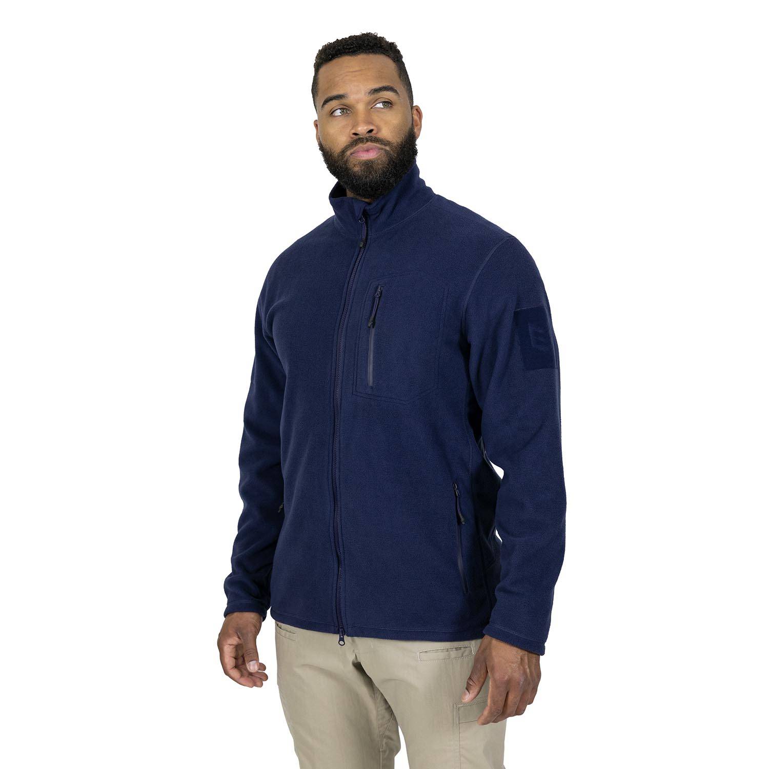 Mission Made Men's Full Zip Fleece Jacket | U.S. Patriot