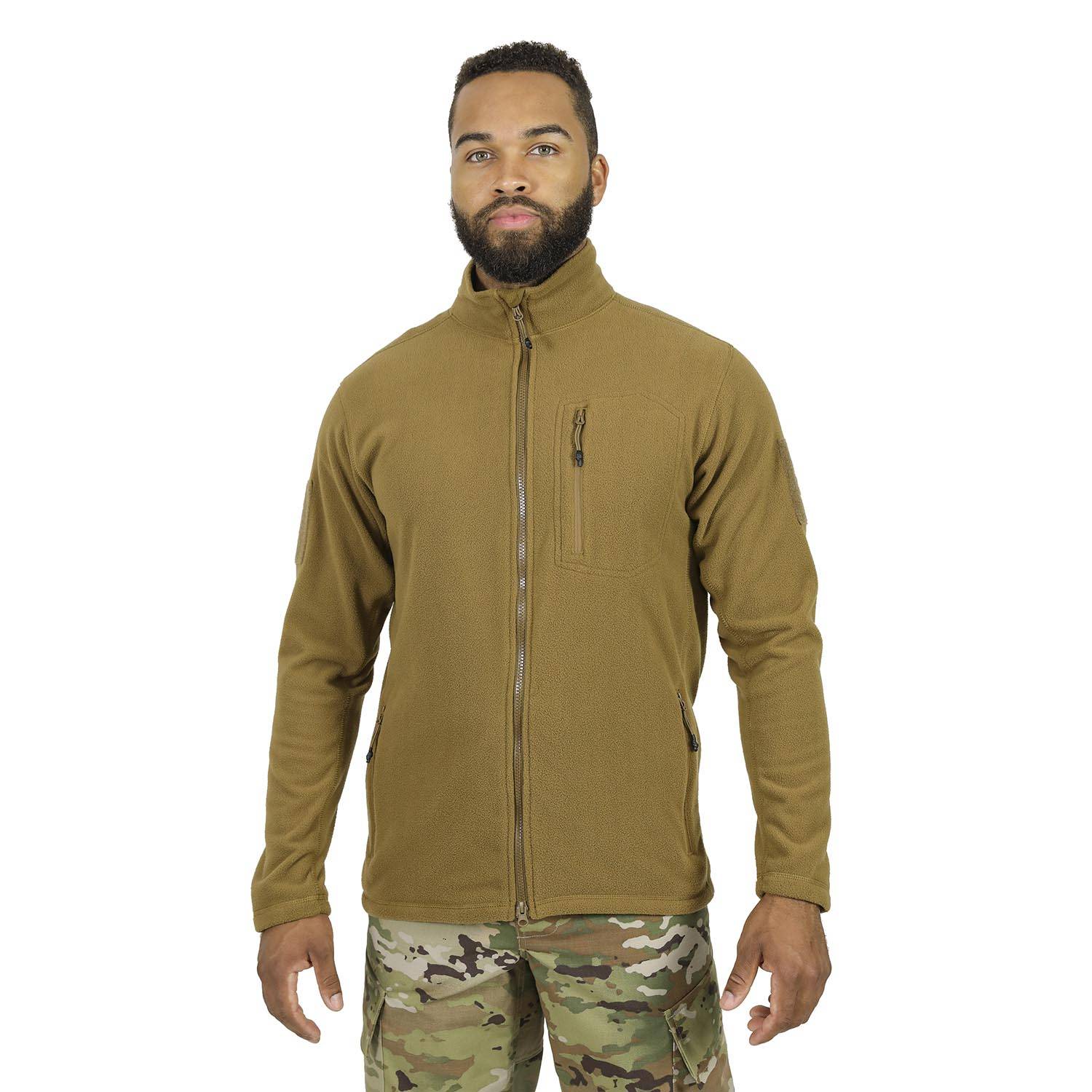Mission Made Men's Full Zip Fleece Jacket | U.S. Patriot