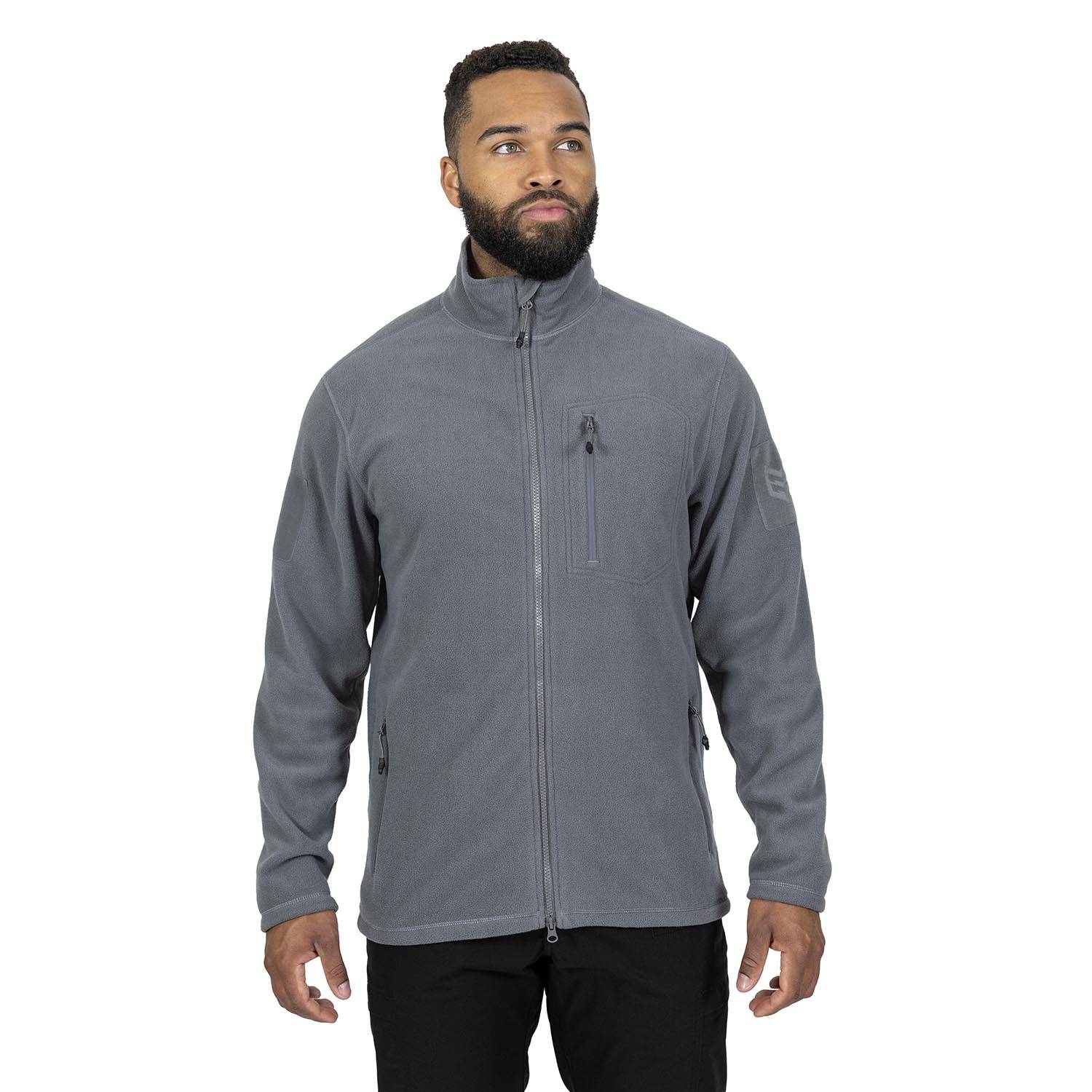 Mission Made Men's Full Zip Fleece Jacket | U.S. Patriot