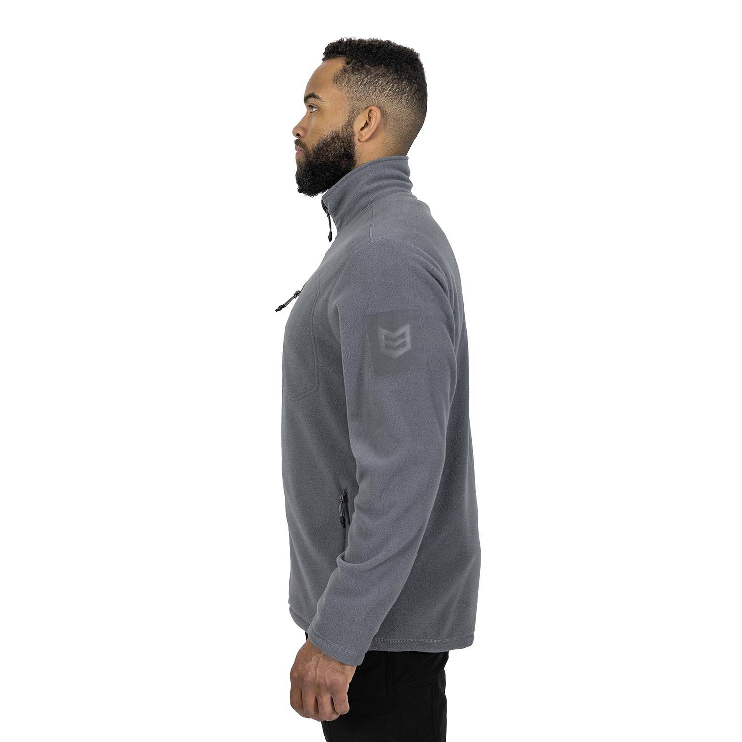 Mission Made Men's Full Zip Fleece Jacket | U.S. Patriot