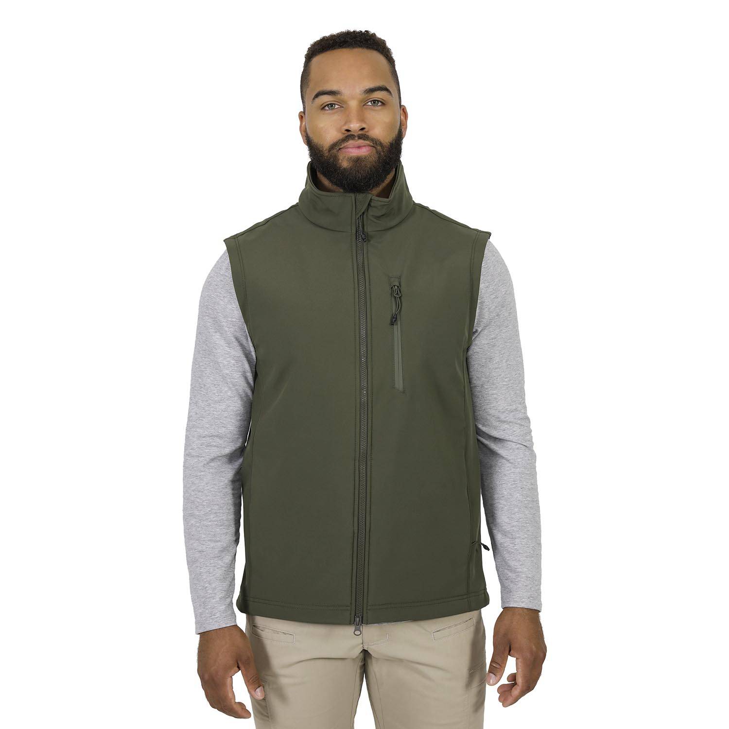 Mission Made Men's Soft Shell Vest | U.S. Patriot