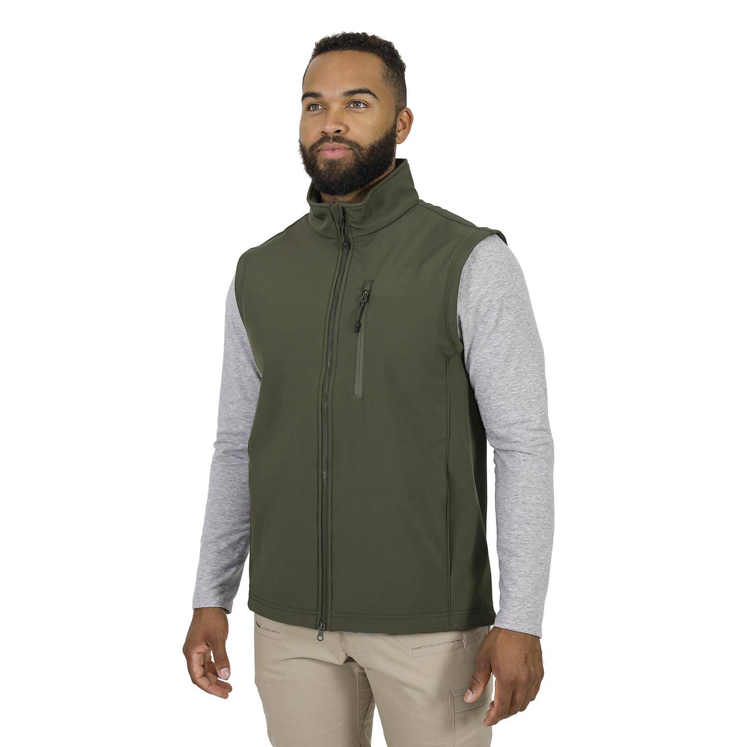 Mission Made Men's Soft Shell Vest | U.S. Patriot