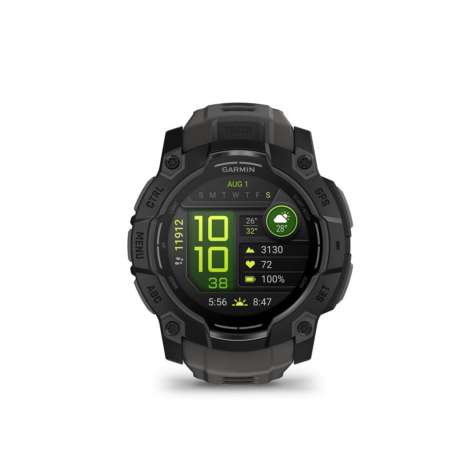 Garmin Instinct 3 Smartwatch 50 mm AMOLED | U.S. Patriot