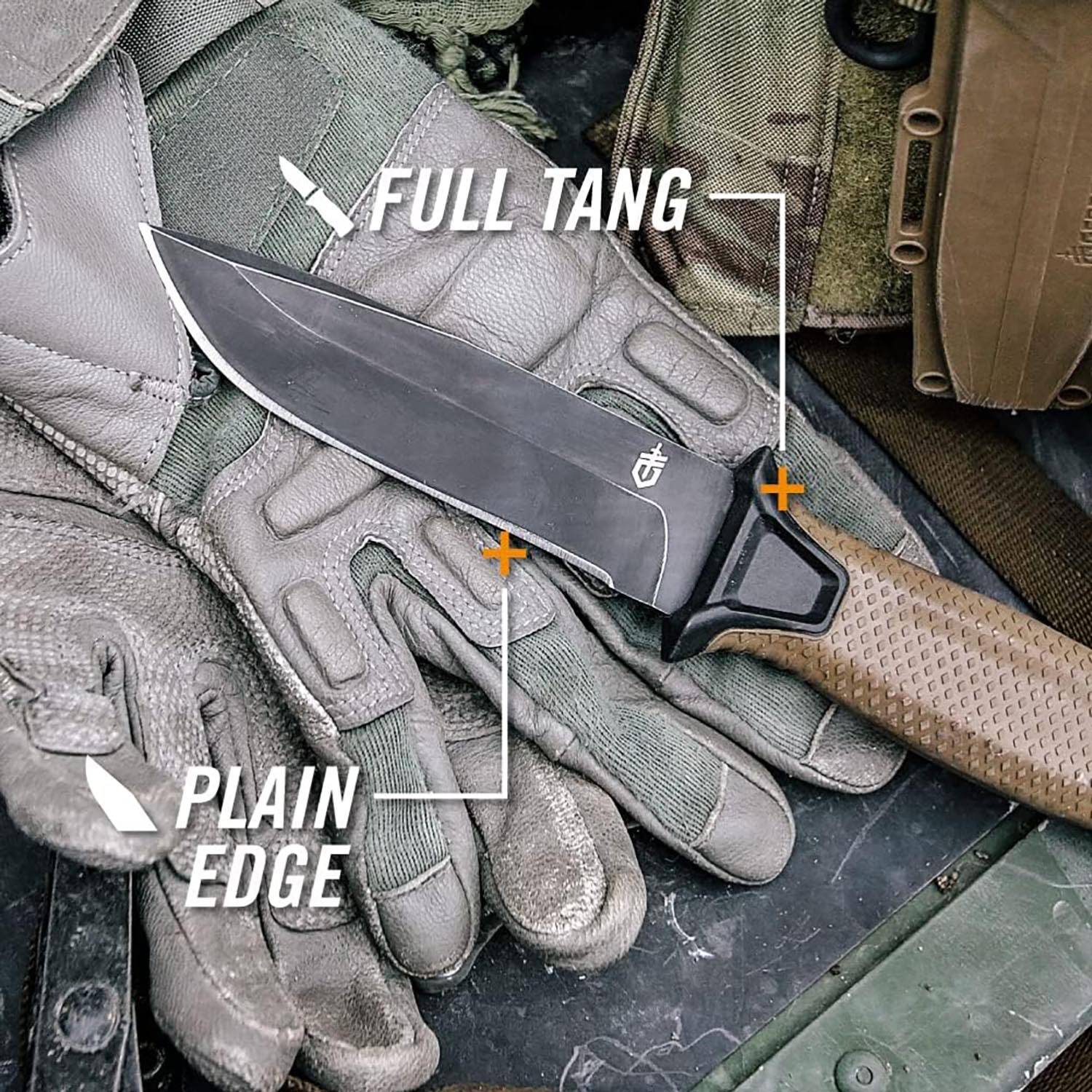 Gerber StrongArm Plain Edge Knife | U.S. Patriot