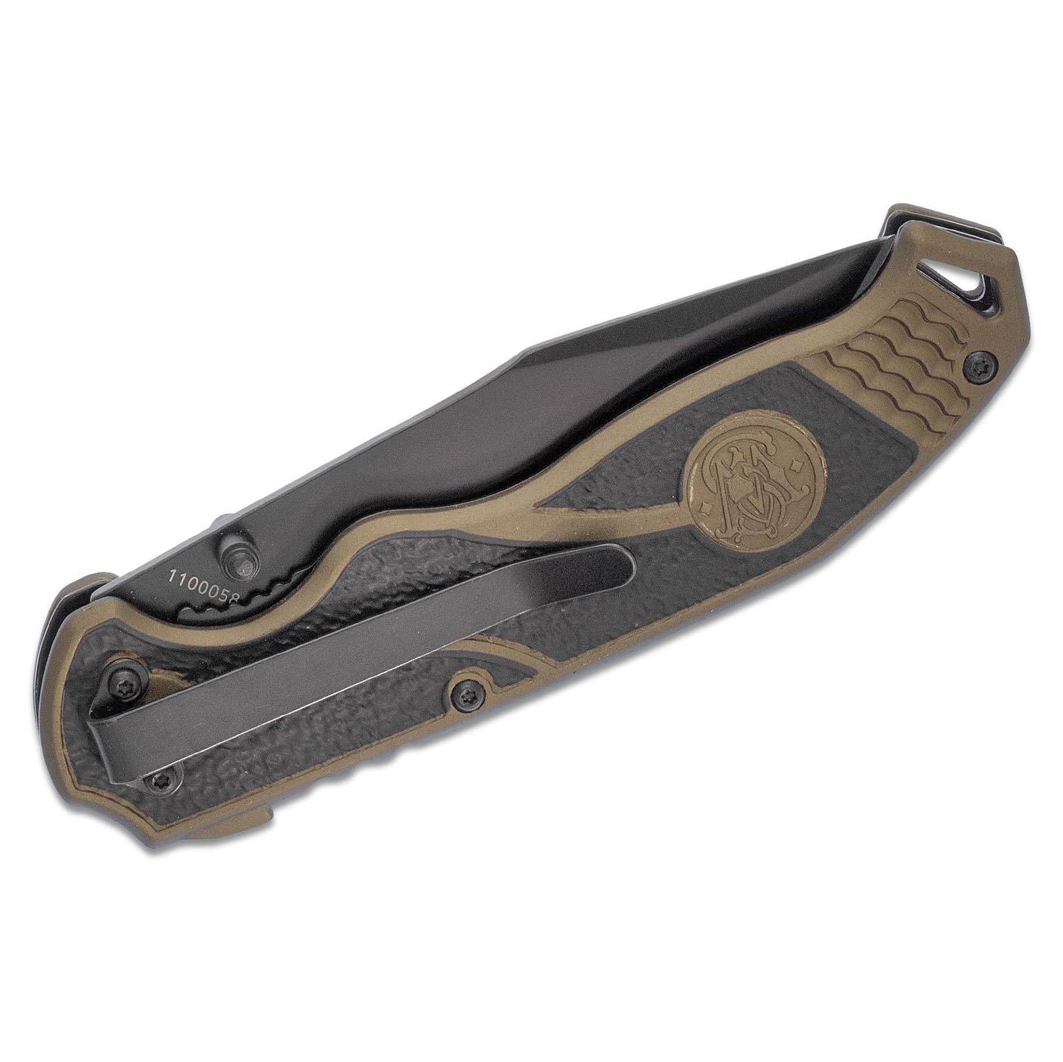 Smith & Wesson SWAT II Clip Point Knife | U.S. Patriot