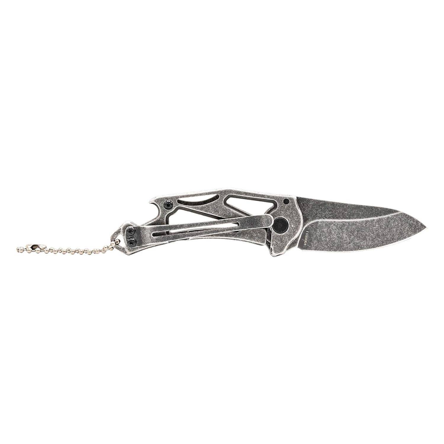 Smith & Wesson Stonewash Knife Keychain | U.S. Patriot