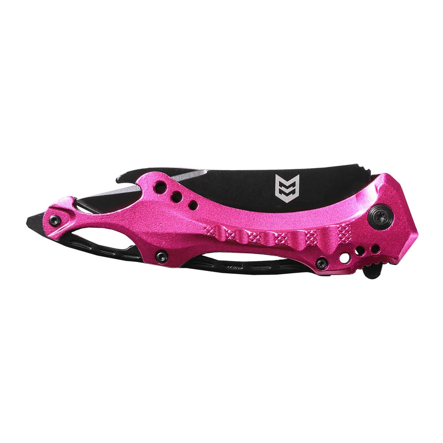 Mission Made Raptor Knife, Pink & Black | U.S. Patriot