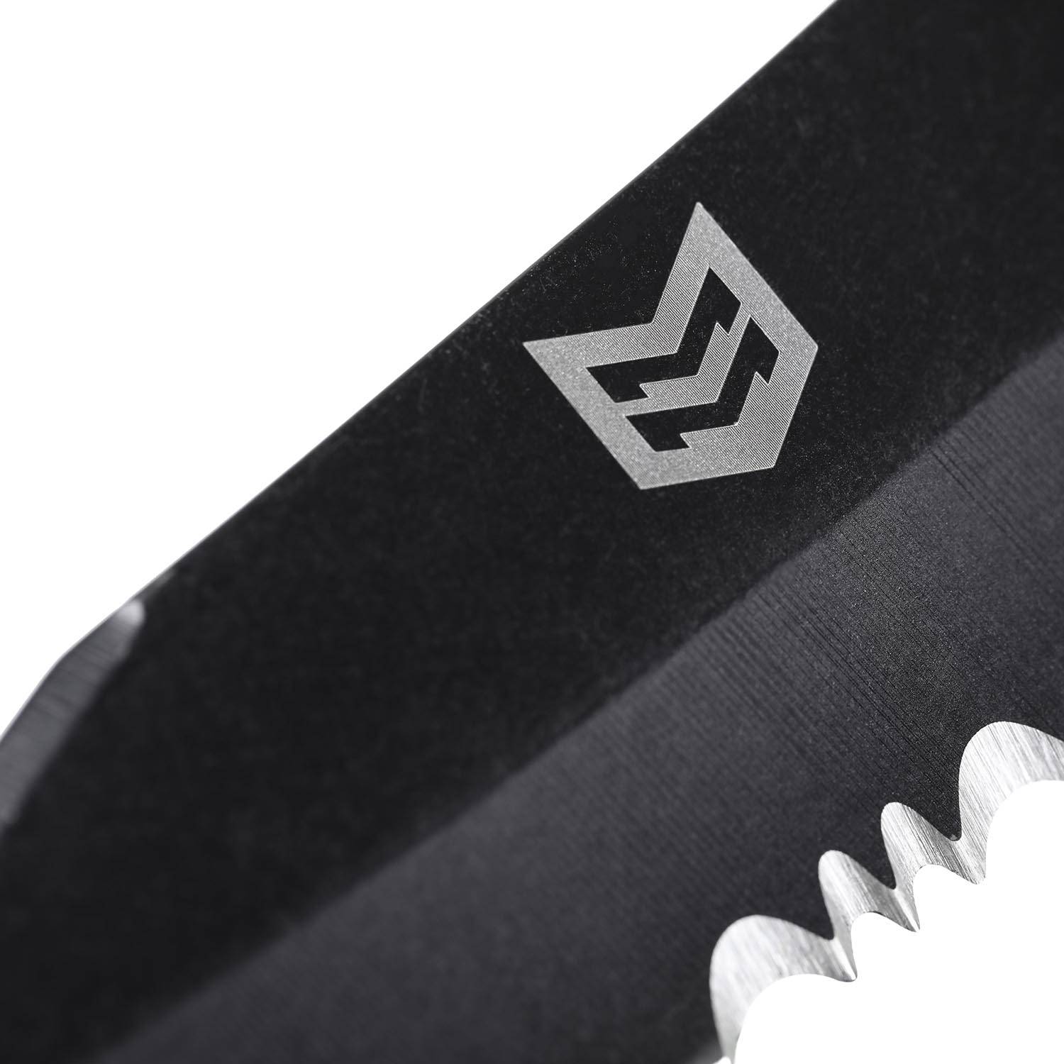 Mission Made Raptor Knife Winter Camo Black | U.S. Patriot