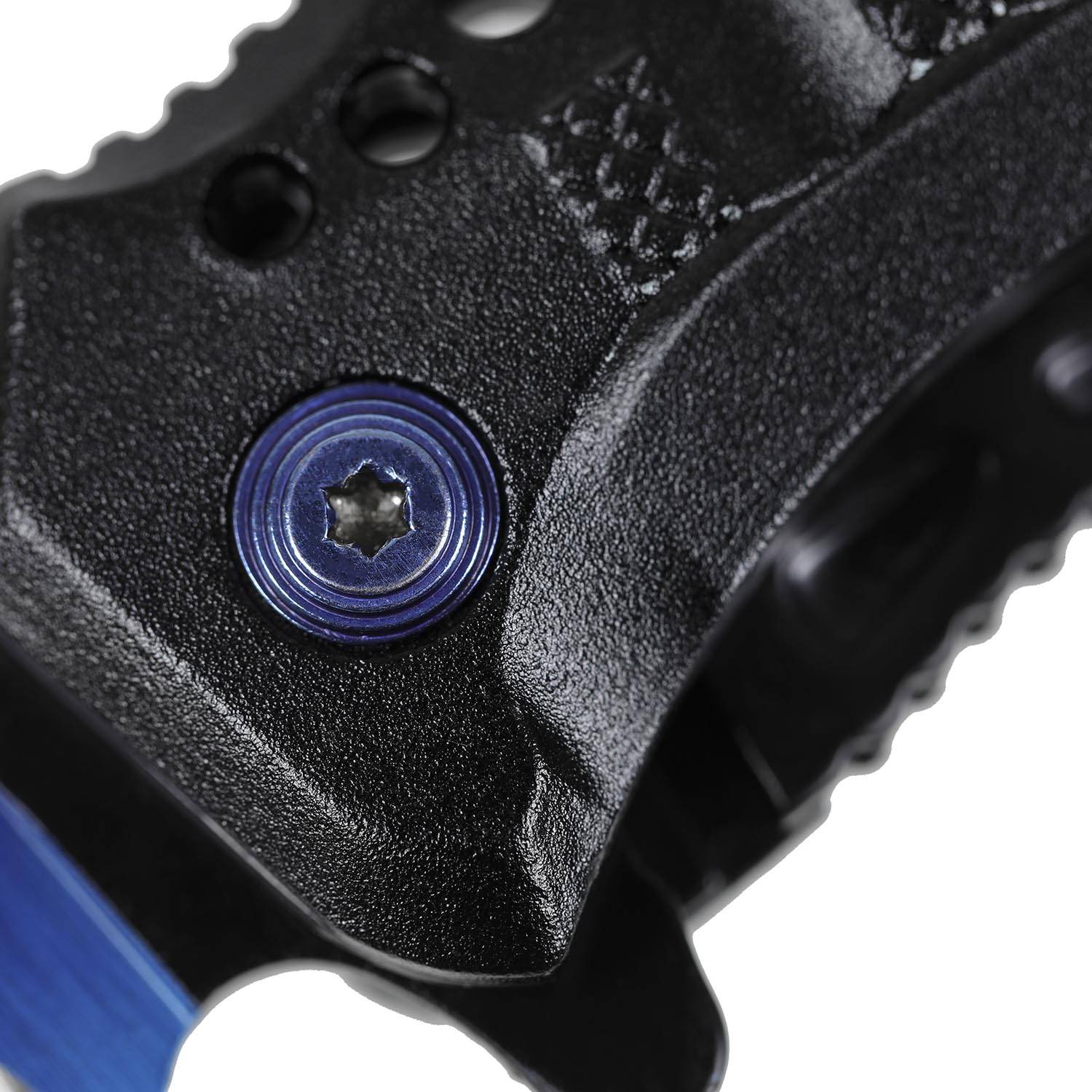 Mission Made Raptor Knife, Black & Blue | U.S. Patriot