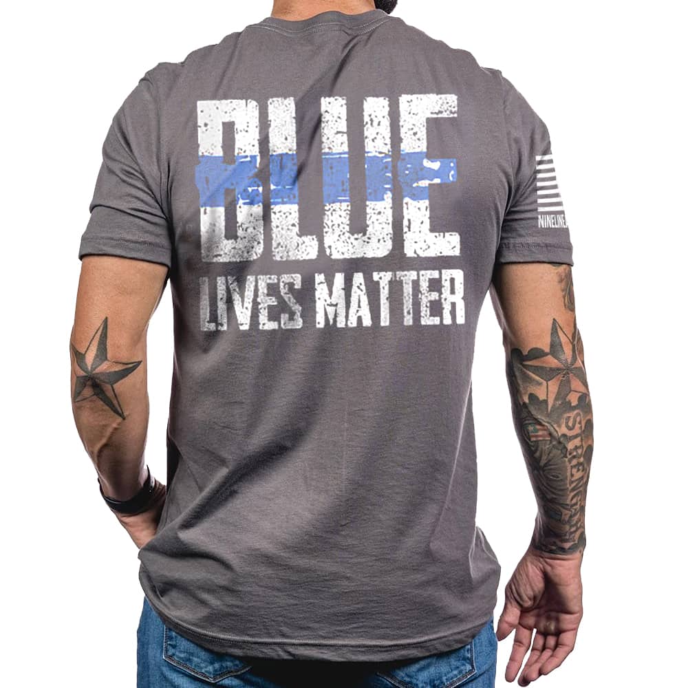 Nine Line Blue Lives Matter T-Shirt