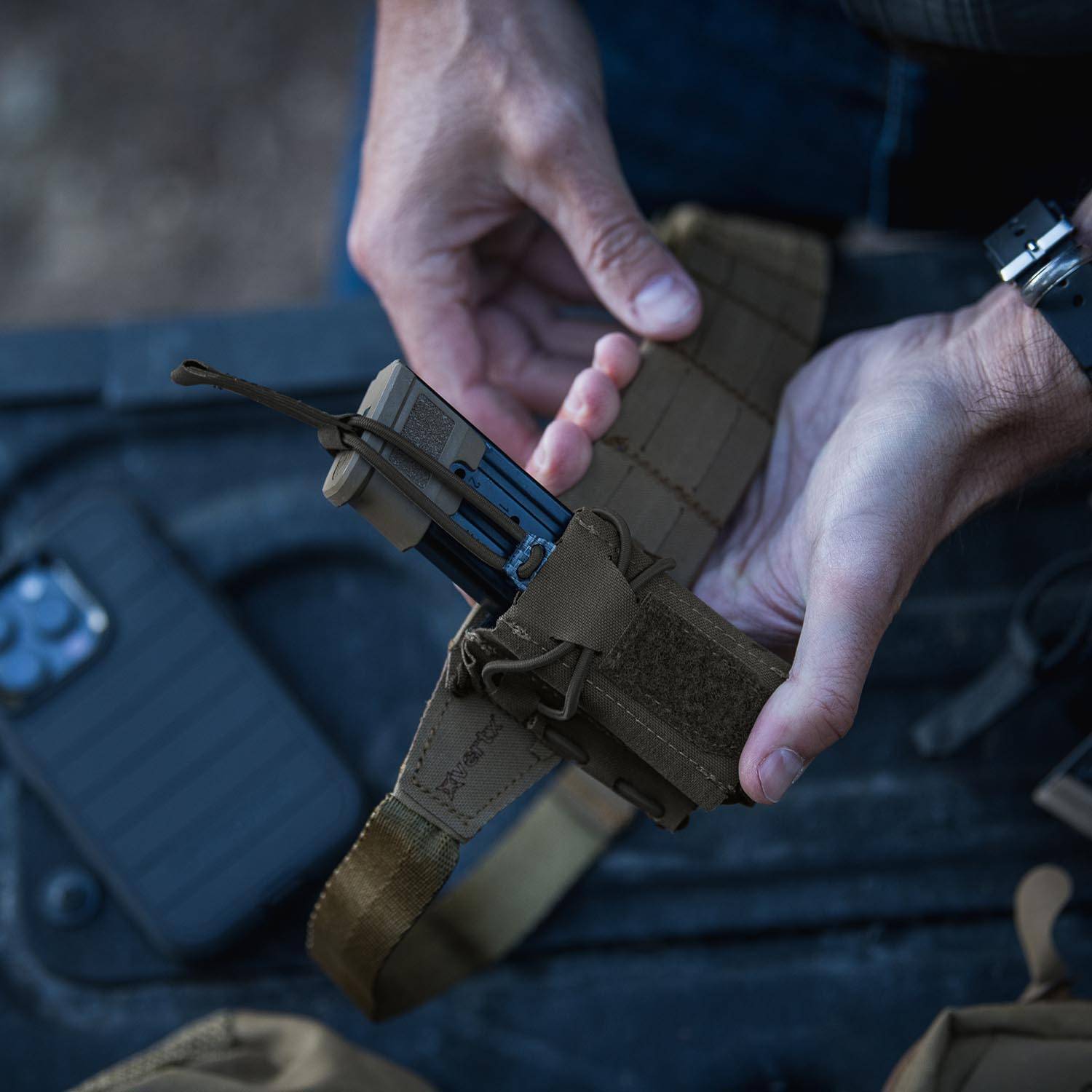 Vertx VTAC Single Pistol Mag Pouch | U.S. Patriot