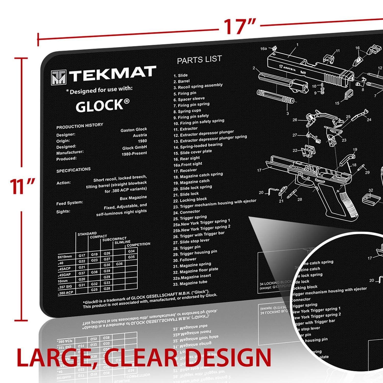 TekMat Glock Cleaning Mat | U.S. Patriot