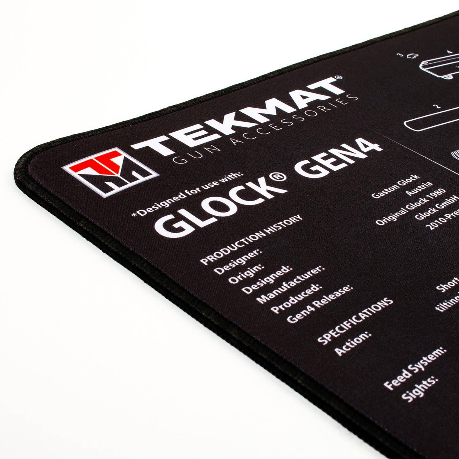 Tekmat Ultra Glock G4 Gun Cleaning Mat 20" | U.S. Patri
