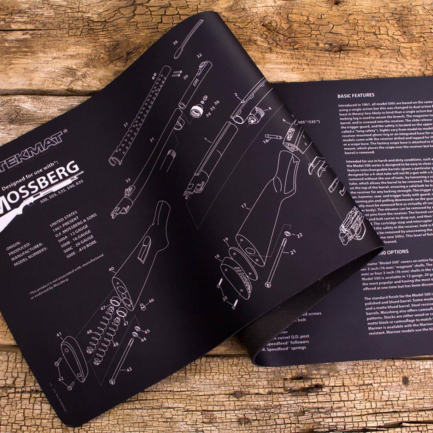 TekMat Mossberg Shotgun Cleaning Mat 36" | U.S. Patriot