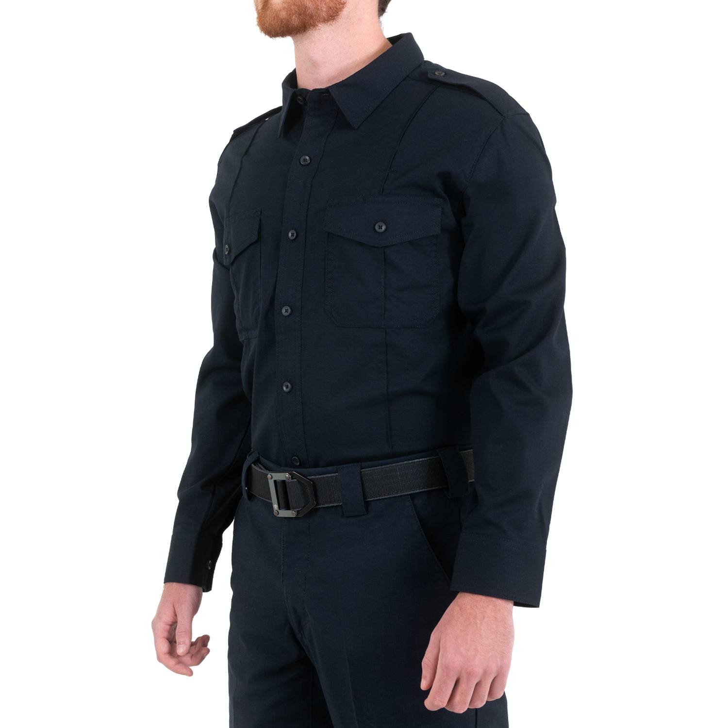 First Tactical Men's Long Sleeve Pro Duty Uniform Shirt
