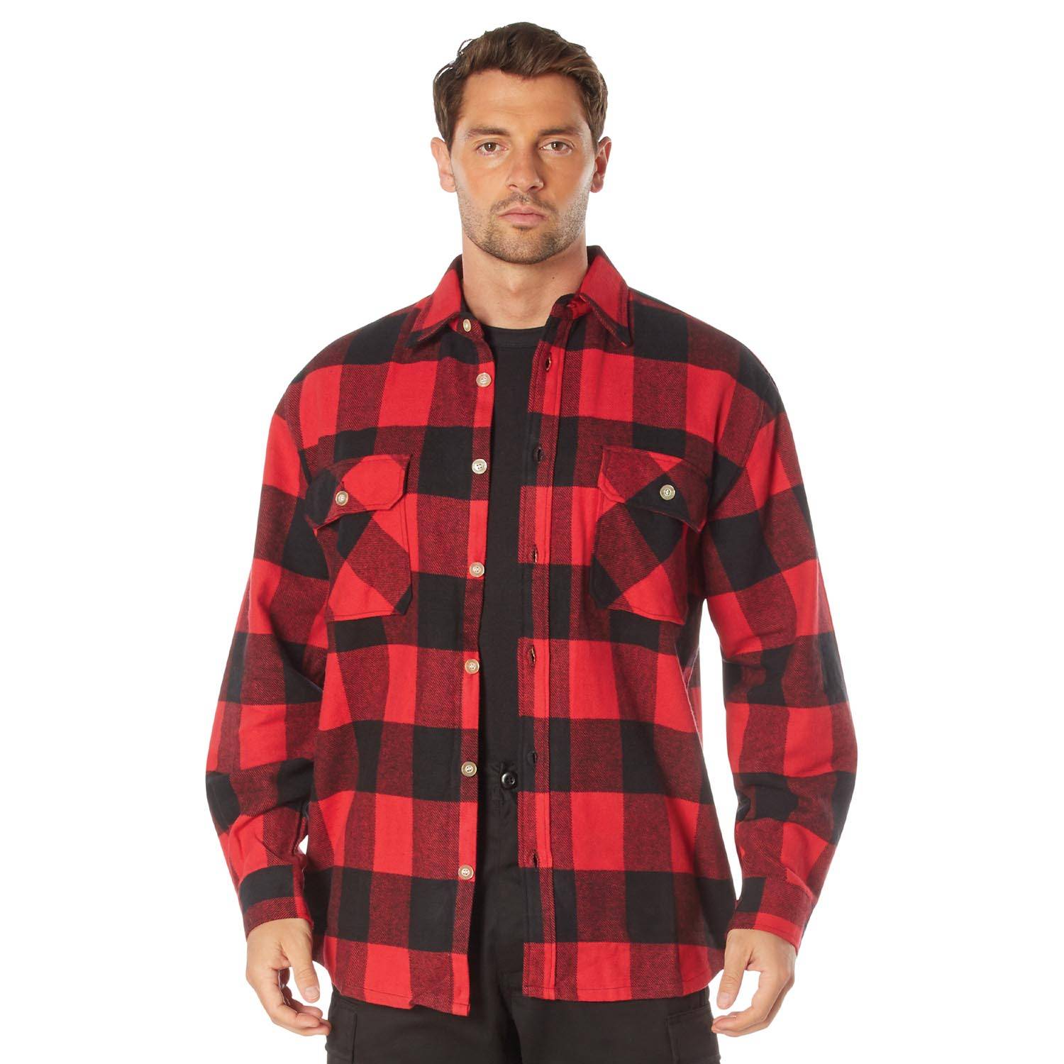 Rothco Buffalo Plaid Flannel Shirt | U.S. Patriot