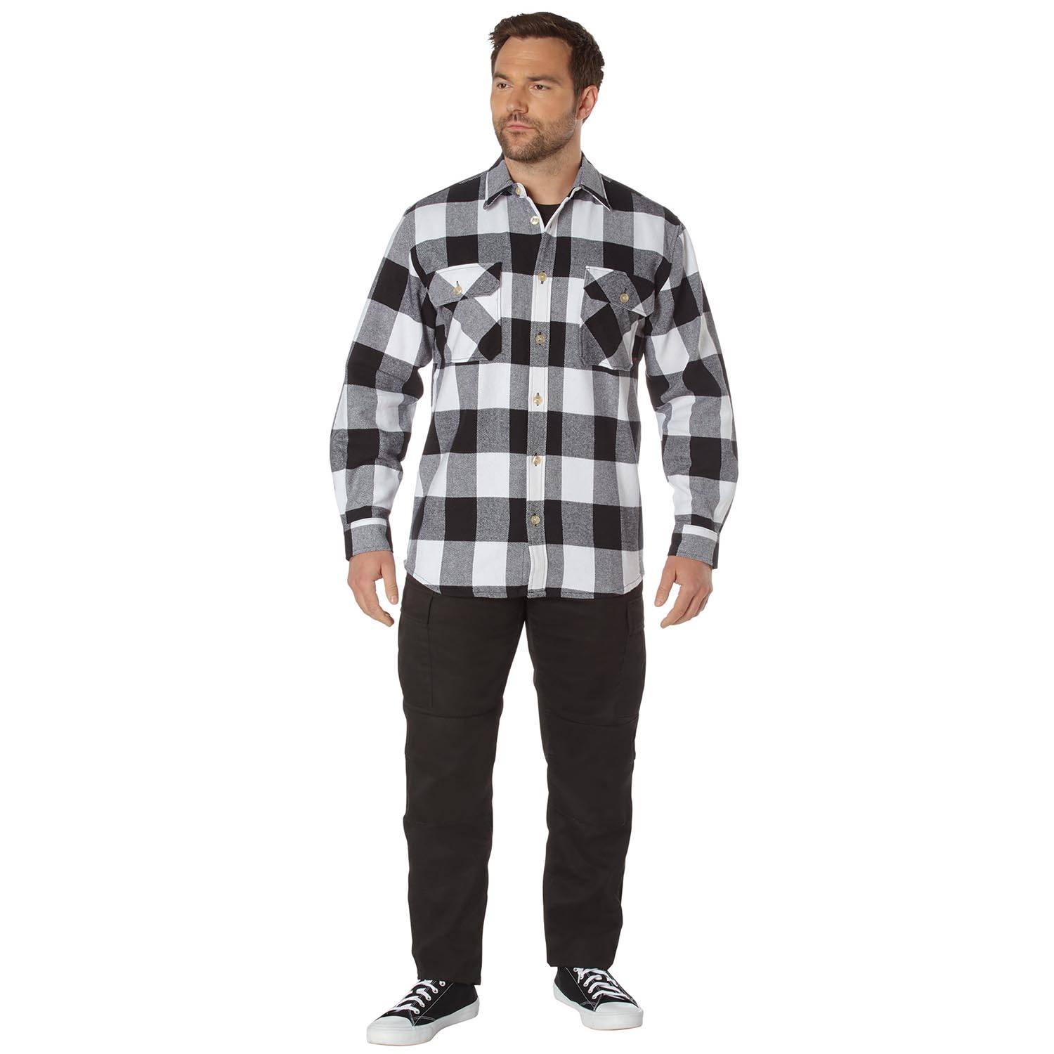 Rothco Buffalo Plaid Flannel Shirt | U.S. Patriot