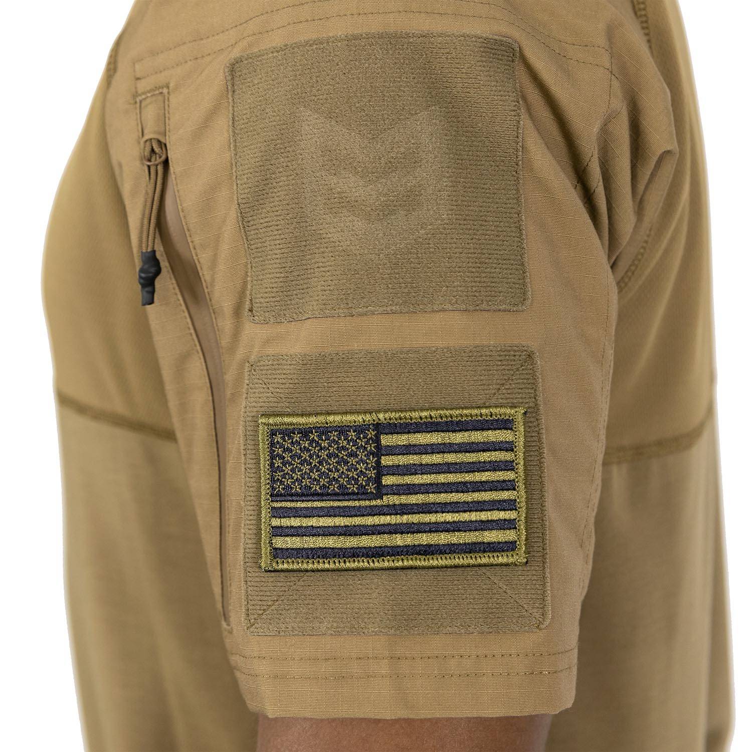Mission Made Men's Short Sleeve Combat Shirt | U.S. Patriot