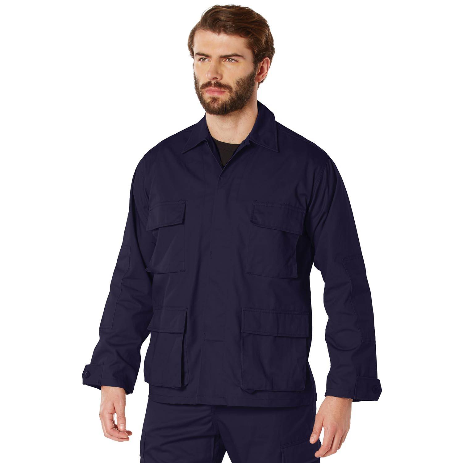 Rothco Twill BDU Shirt in Navy Blue | U.S. Patriot