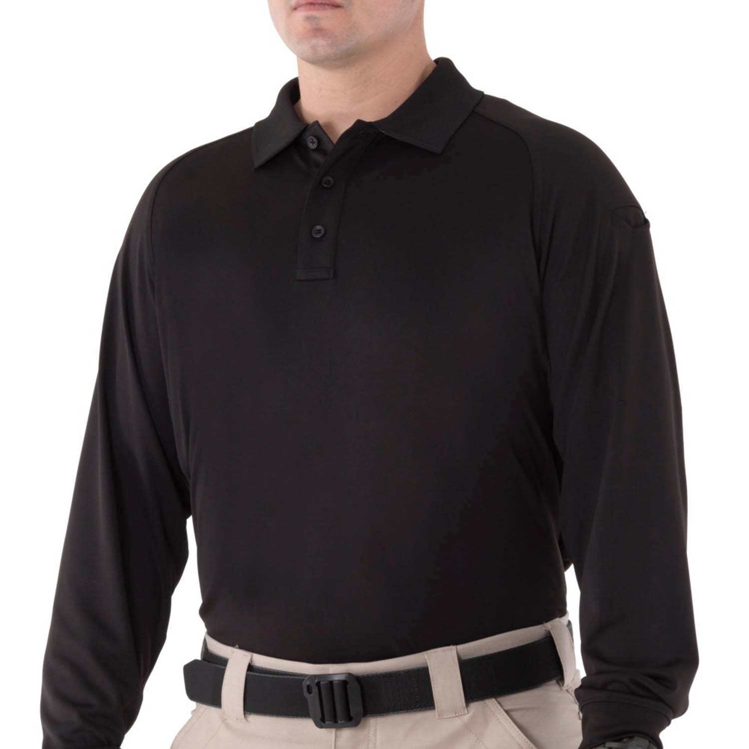 First Tactical Men's Long Sleeve Performance Polo