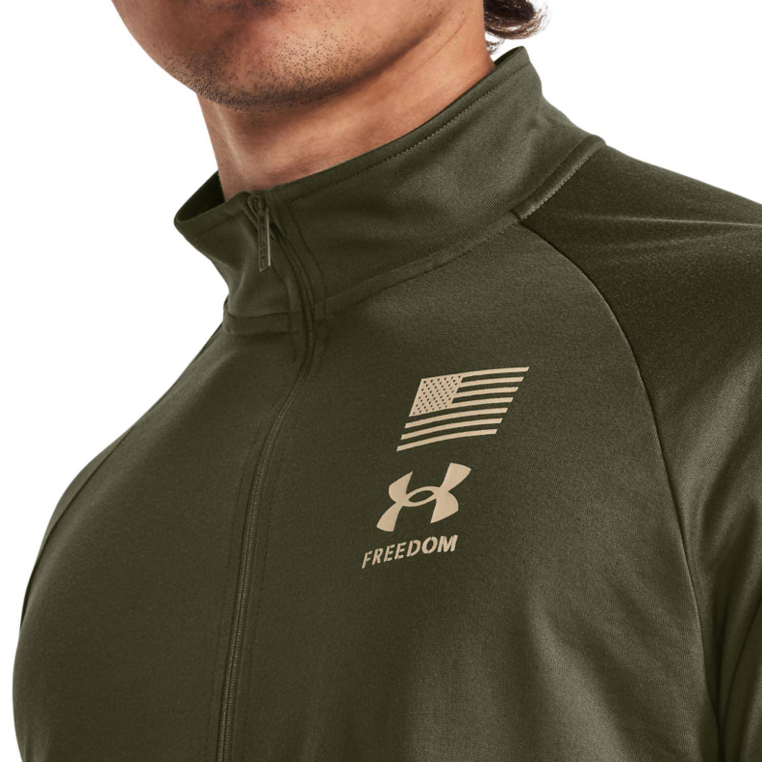 UA Men's Freedom Tech 1/2 Zip Pullover | U.S. Patriot