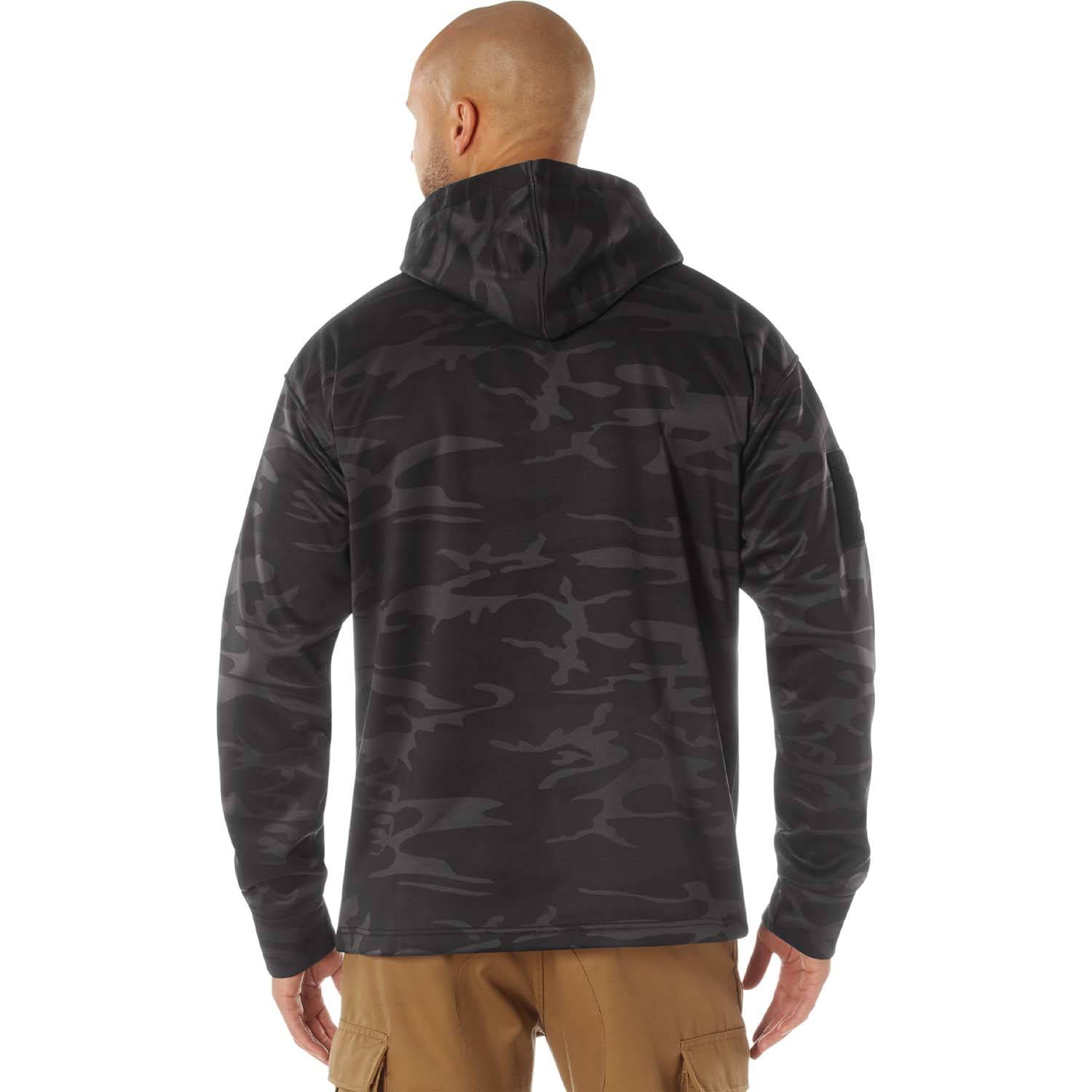 Rothco Concealed Carry Midnight Camo Hoodie | U.S. Patriot