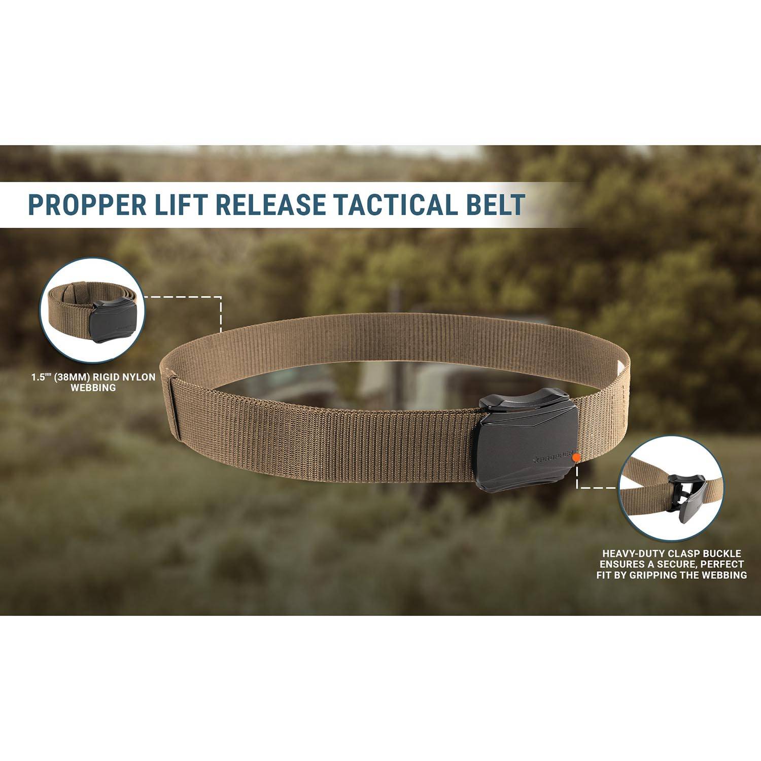 Propper Lift Release 1.5" Tactical Belt | U.S. Patriot