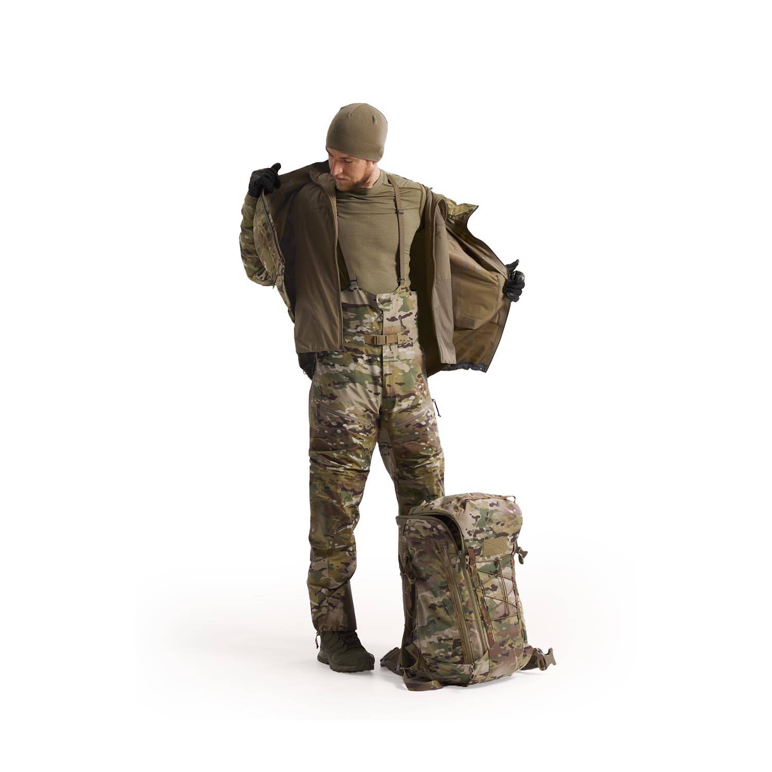 Arc'teryx Alpha Bib Pants Gen 2 Multicam | U.S. Patriot