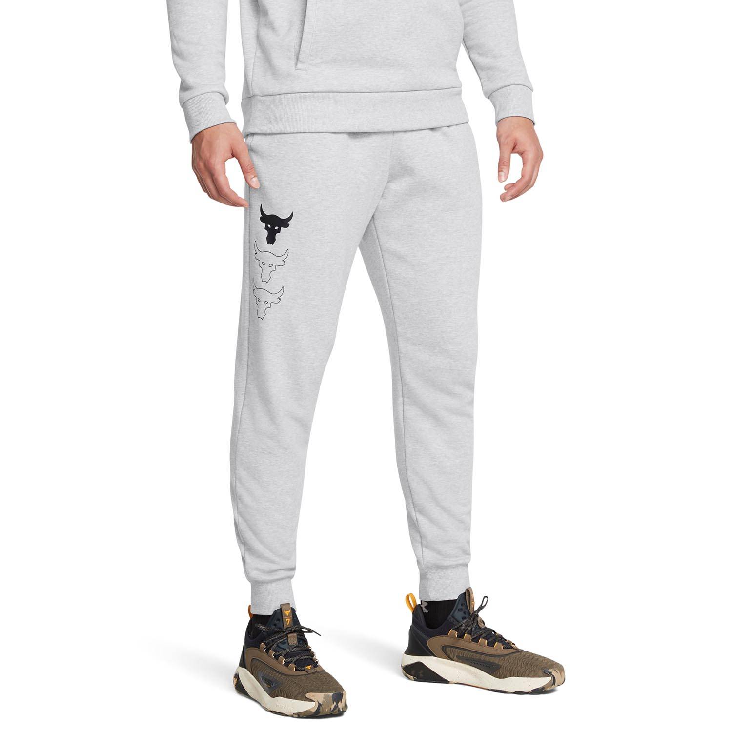 UA Men's Project Rock Rival Fleece Joggers | U.S. Patriot