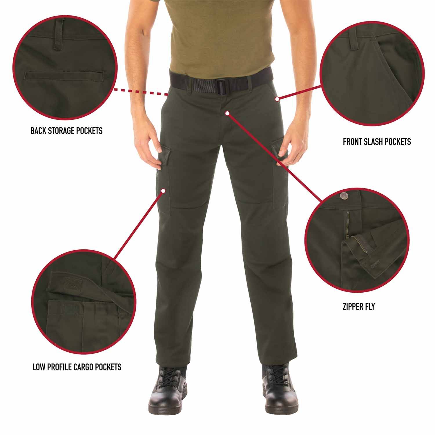 Rothco Active Flex BDU Cargo Pants | U.S. Patriot