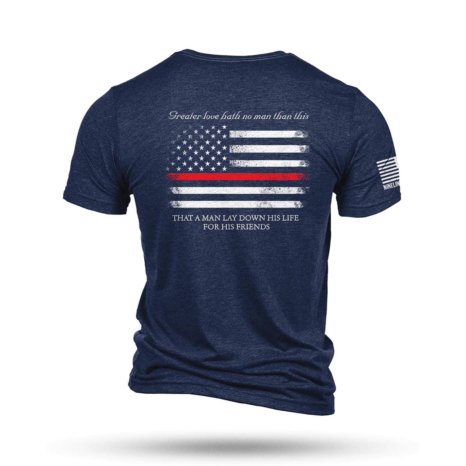 Nine Line Men's Thin Red Line T-Shirt | U.S. Patriot