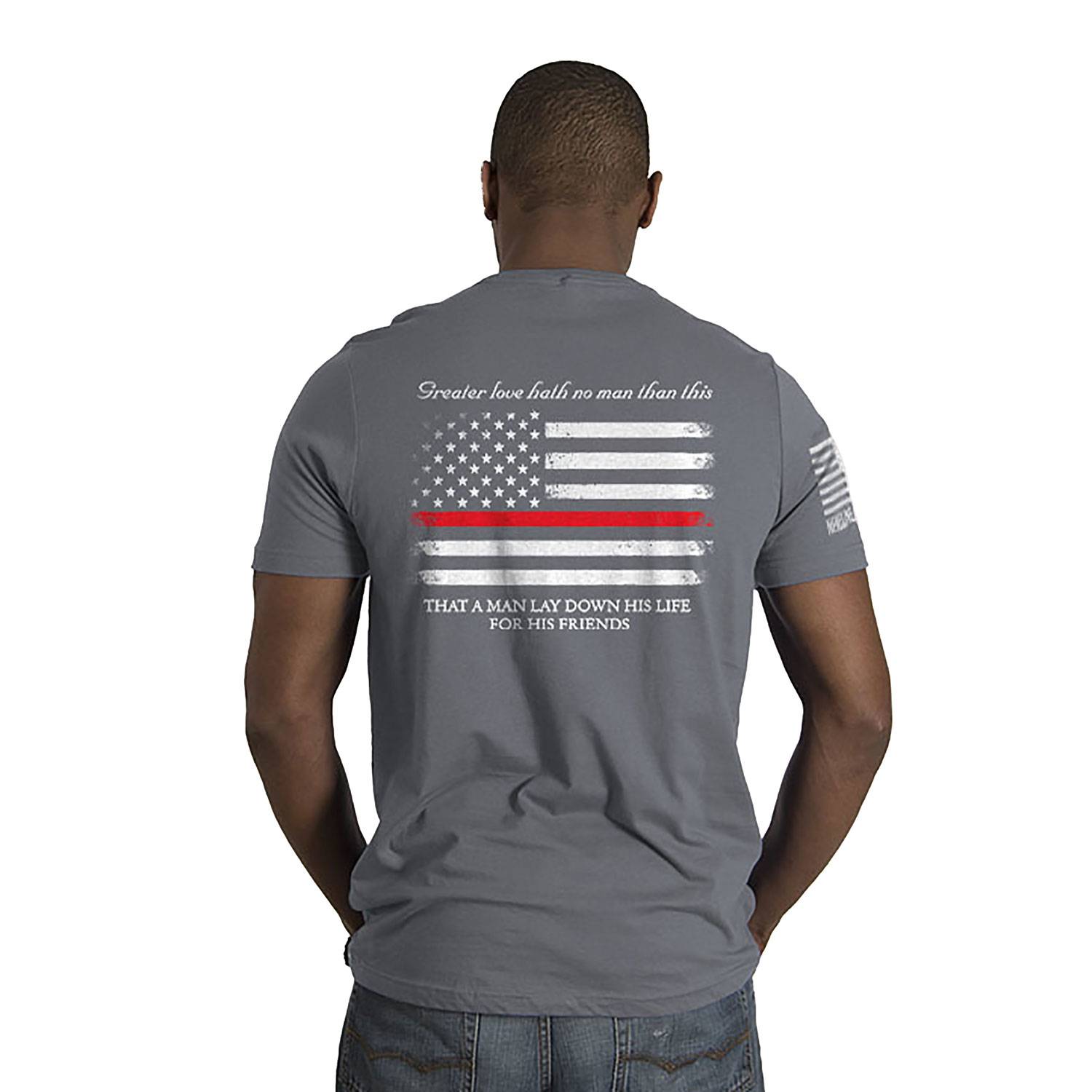 Nine Line Men's Thin Red Line T-Shirt | U.S. Patriot