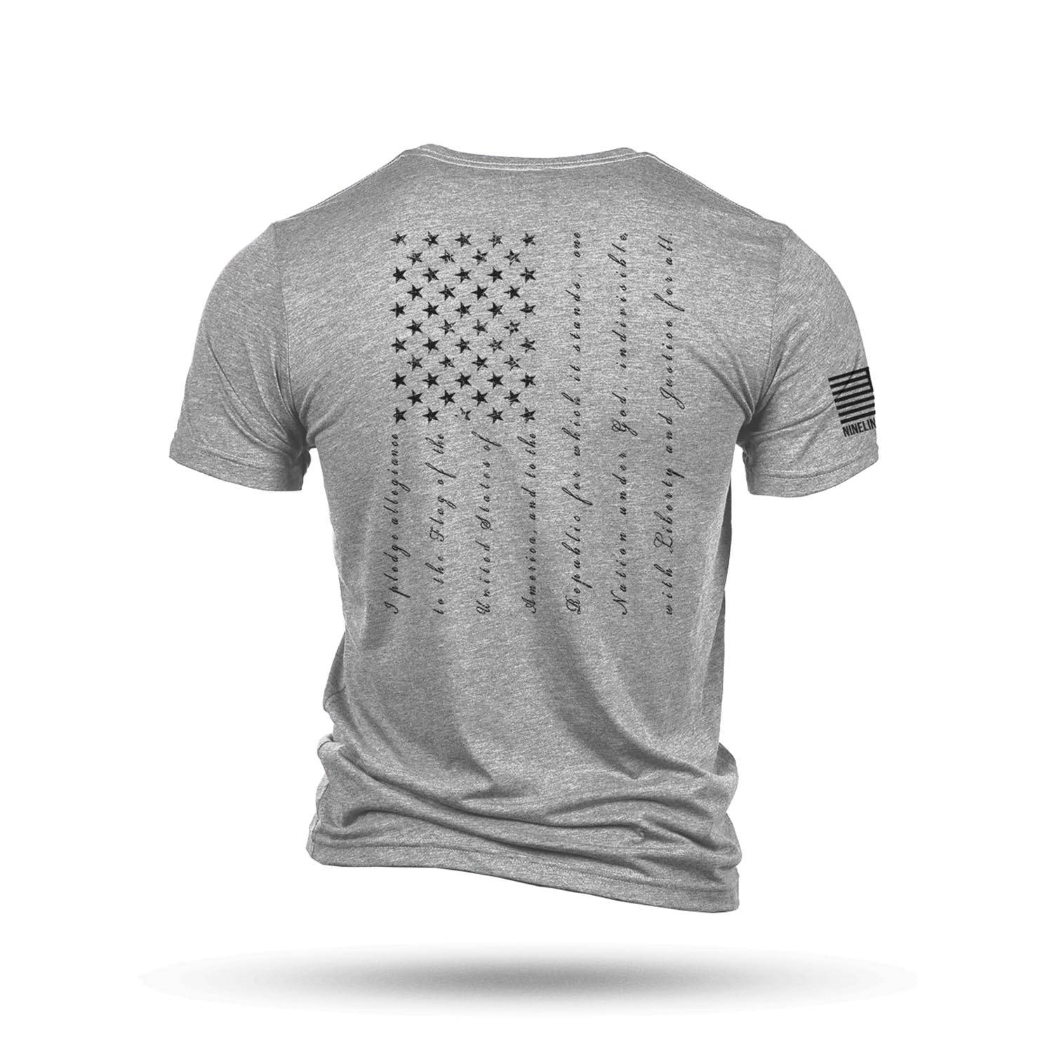 Nine Line Men's The Pledge T-Shirt | U.S. Patriot