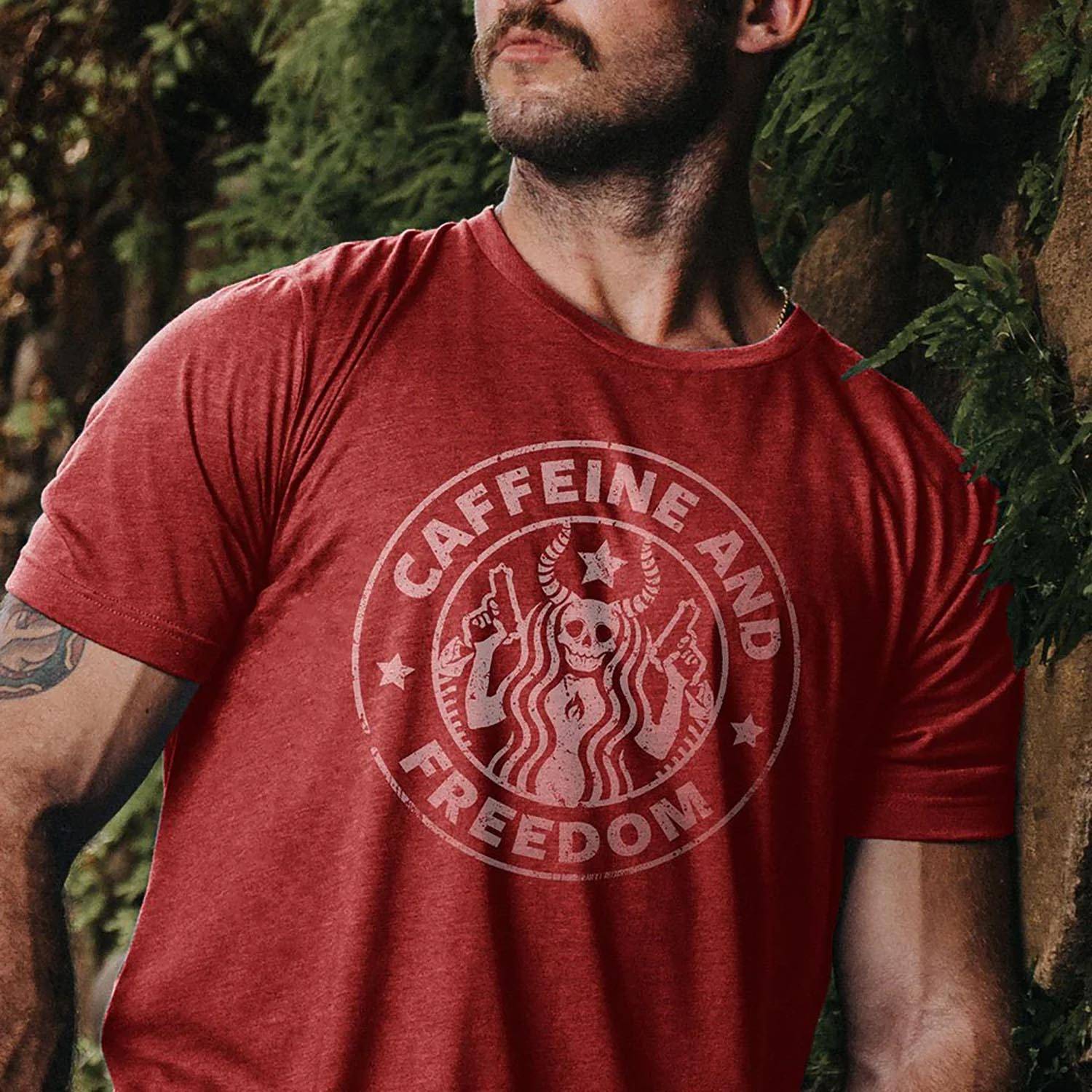 Nine Line Caffeine & Freedom T-Shirt | U.S. Patriot