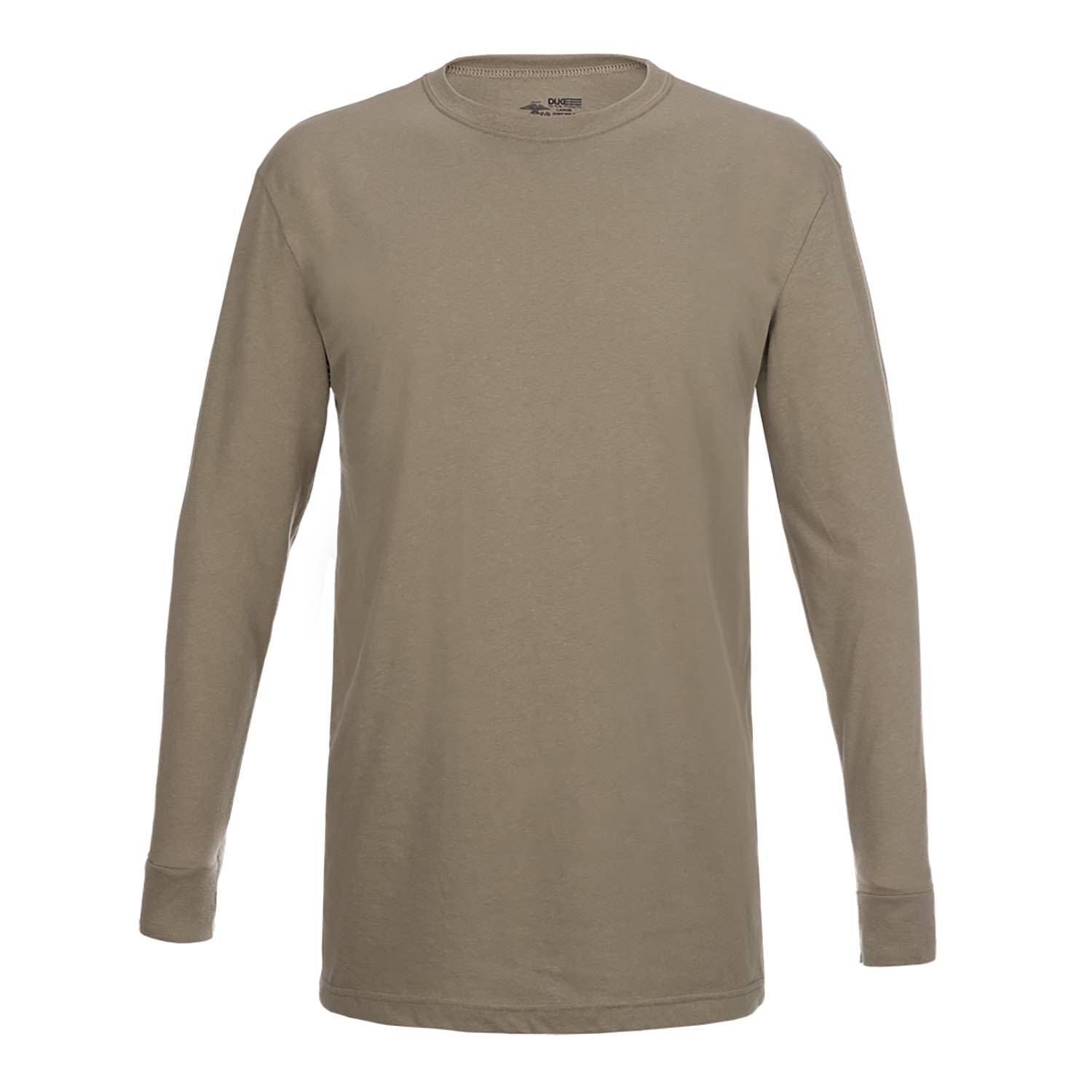 Duke Poly/Cotton Long Sleeve Military T-Shirt | U.S. Patriot