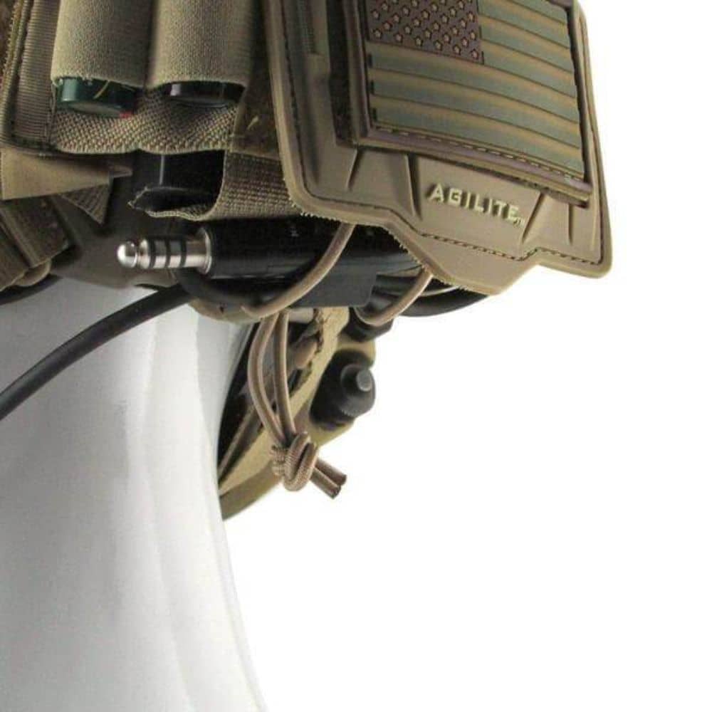 Agilite Tactical Helmet Bridge Accessory Platform