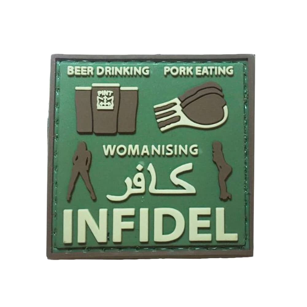 Womanizing Infidel PVC Morale Patch