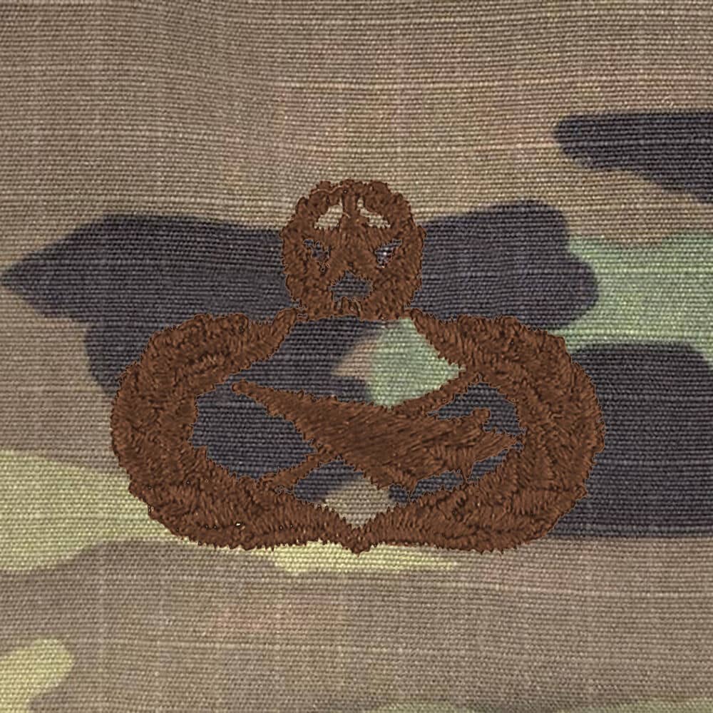 Air Force Master Occupational Badges for the OCP uniforms