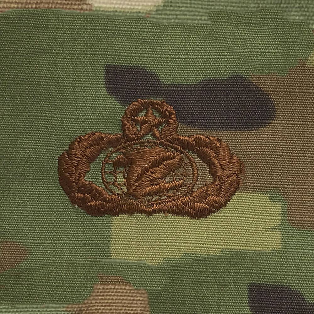 Air Force Master Occupational Badges for the OCP uniforms